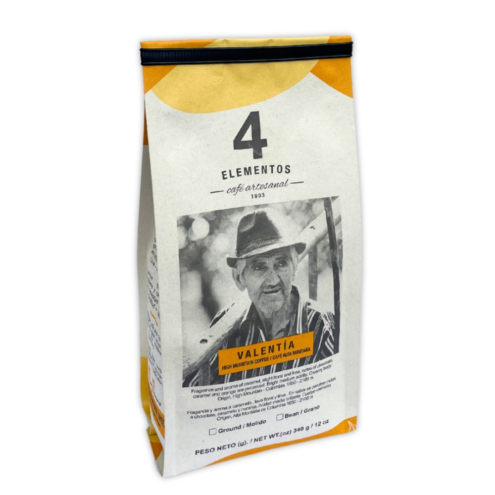 CAFÉ 4 ELEMENTOS - GRATITUD (340g) 100% Orgánico USDA