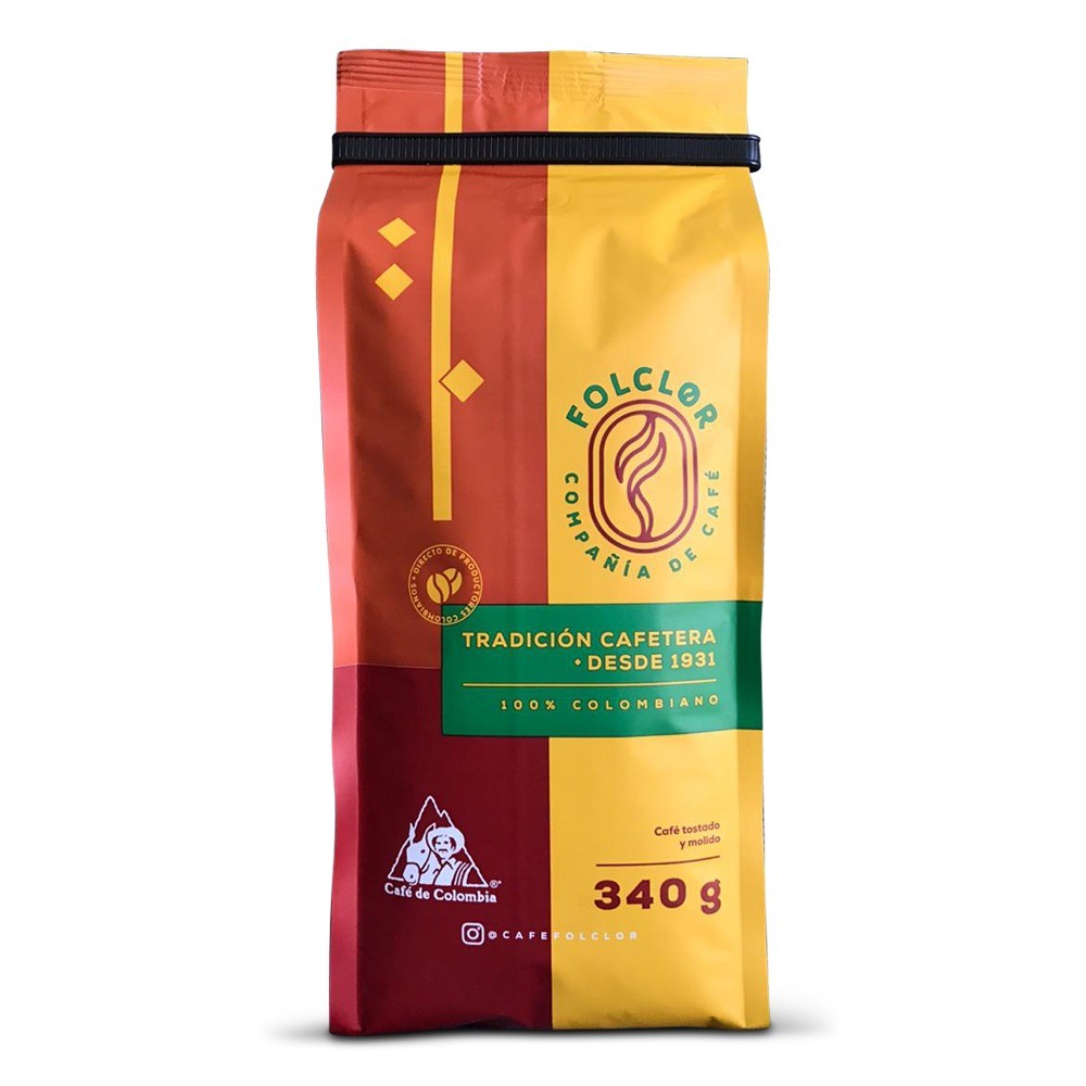 Café Folclor (340G) – Compro Café de Colombia