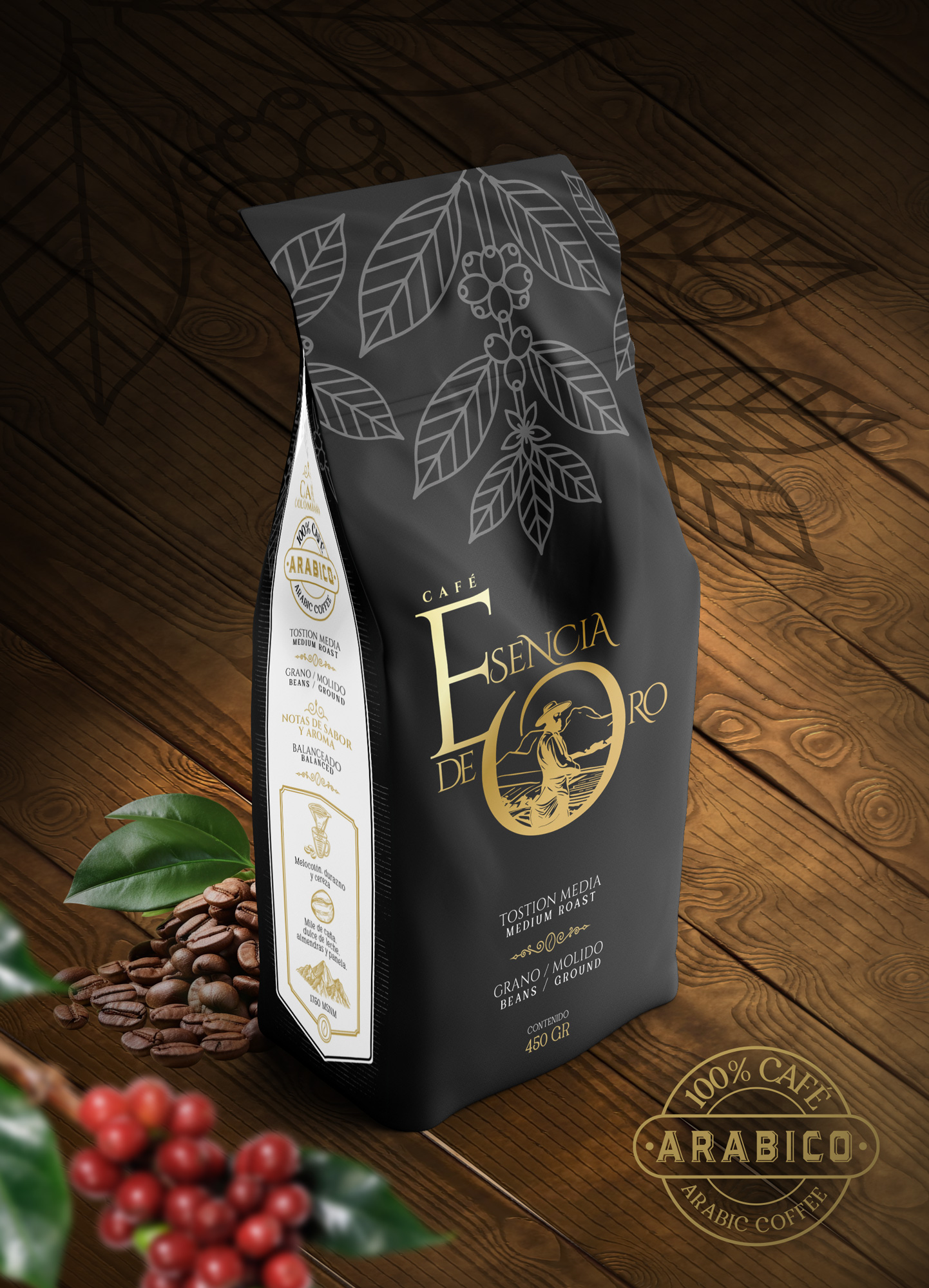 Café Esencia de Oro (450G) – Compro Café de Colombia